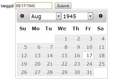 Input Format Tanggal Php